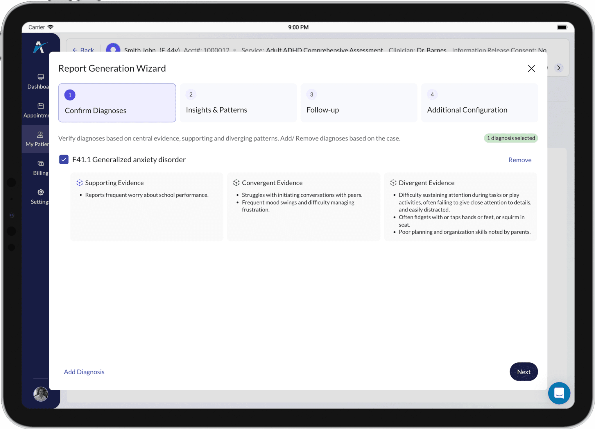 AI Psychology Report Writer Software for Assessment Psychologists