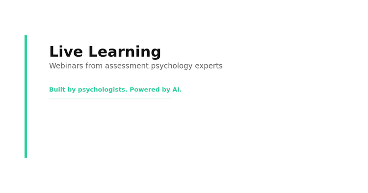 AI Psychology Report Writer Software for Assessment Psychologists